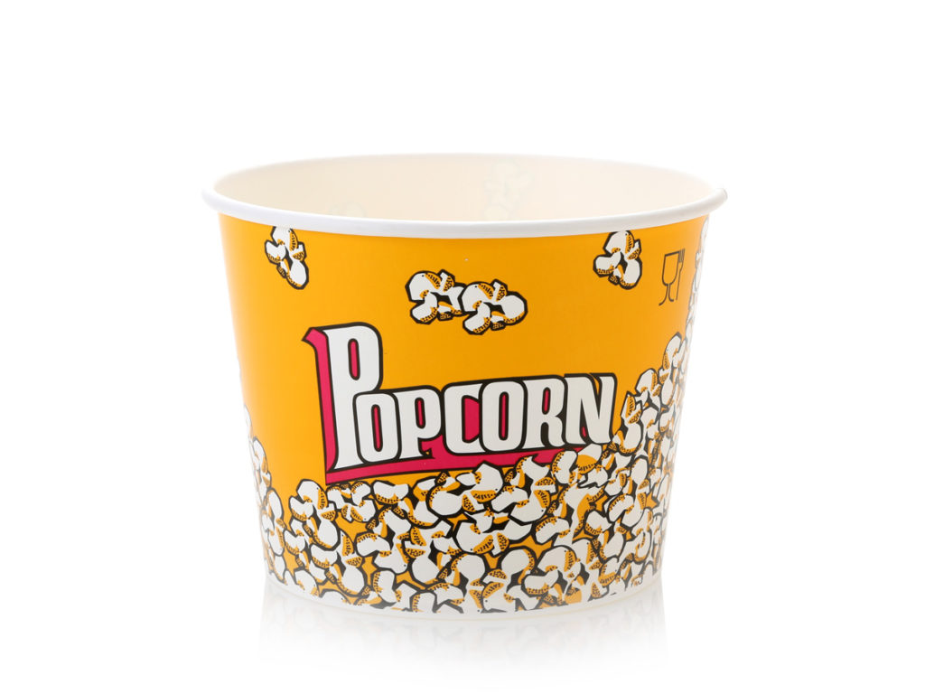 LDPE Popcorn Bucket 2.5L / 85oz - Large (50) - King Cup